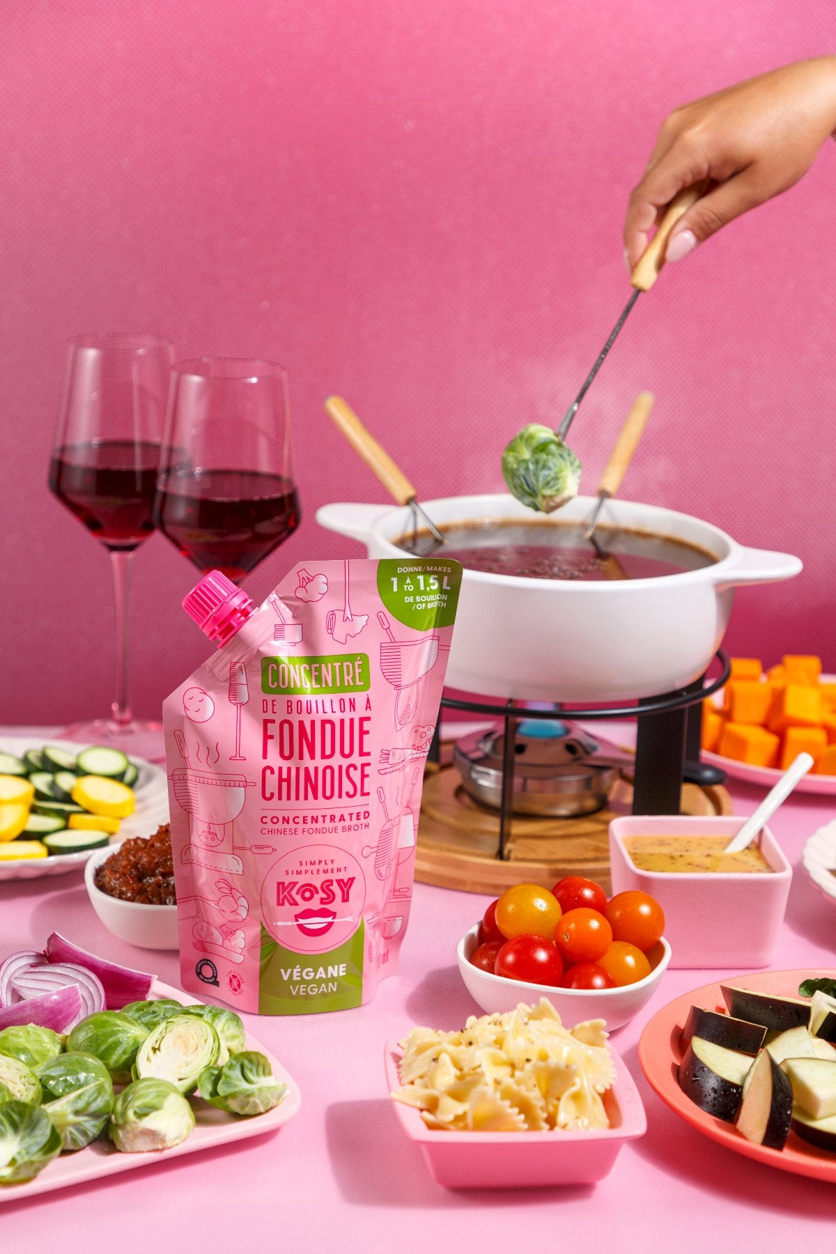 Bouillon Végane | Bouillon pour Fondue | Simplement Kosy