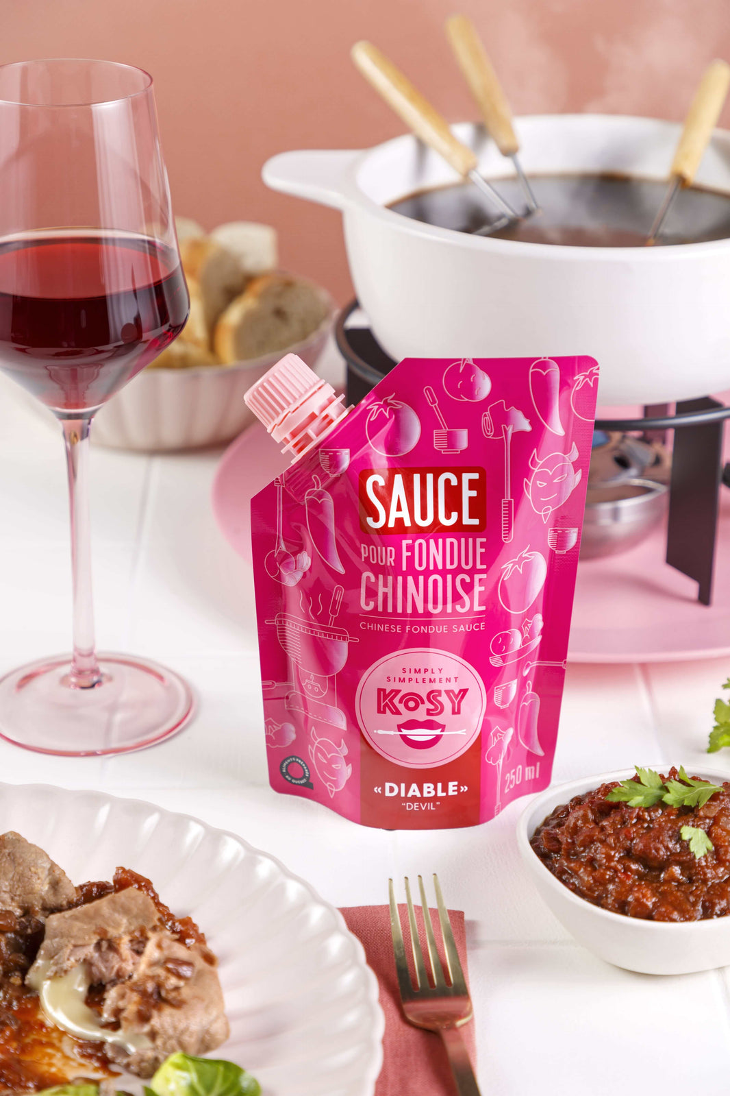 Sauce pour Fondue | Bouillon à Fondue | Simplement Kosy